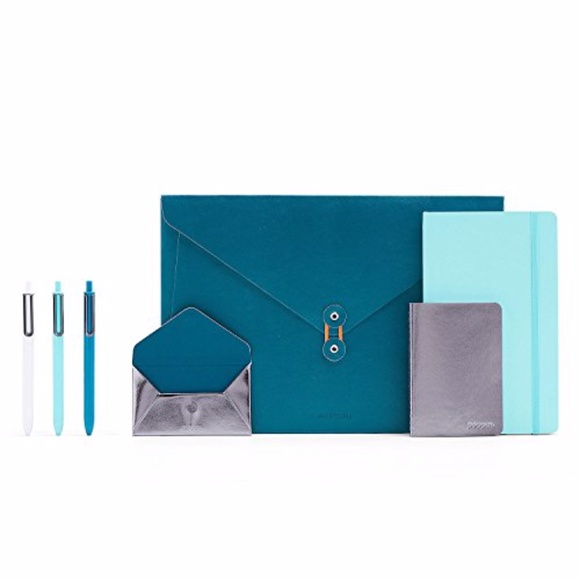 Poppin | Office | Poppin Work Happy Present Yourself Collection Teal 7 ...
